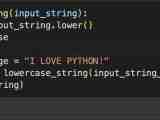 28 Program To Lowercase A String In Python Code2care
